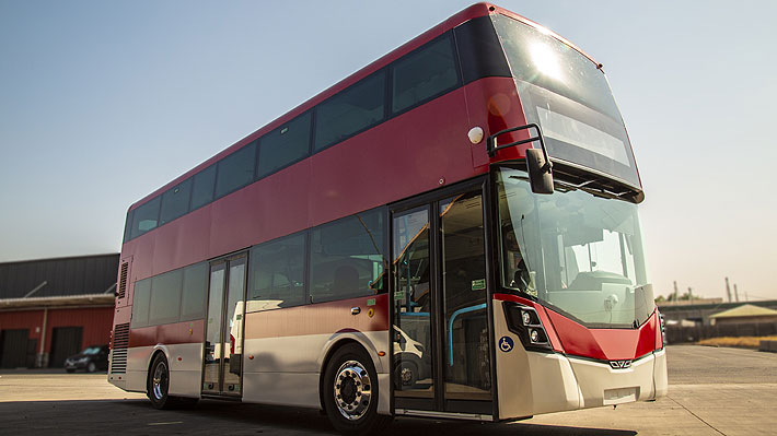 Como Londres: en la capital chilena usarán micros eléctricos de dos ...